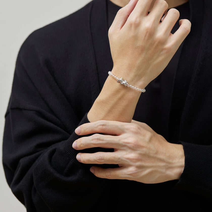 The Astrale - สร้อยข้อมือเทพเจ้าปี่เซียะมงคล อัญมณี Aurora Quartz ...