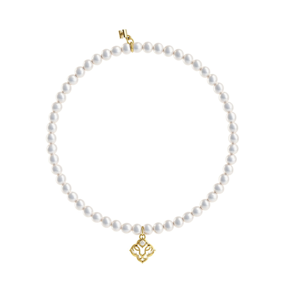 The Gauri - สร้อยข้อมือเบิกเนตรพระแม่อุมาเทวี อัญมณี Pearl ...